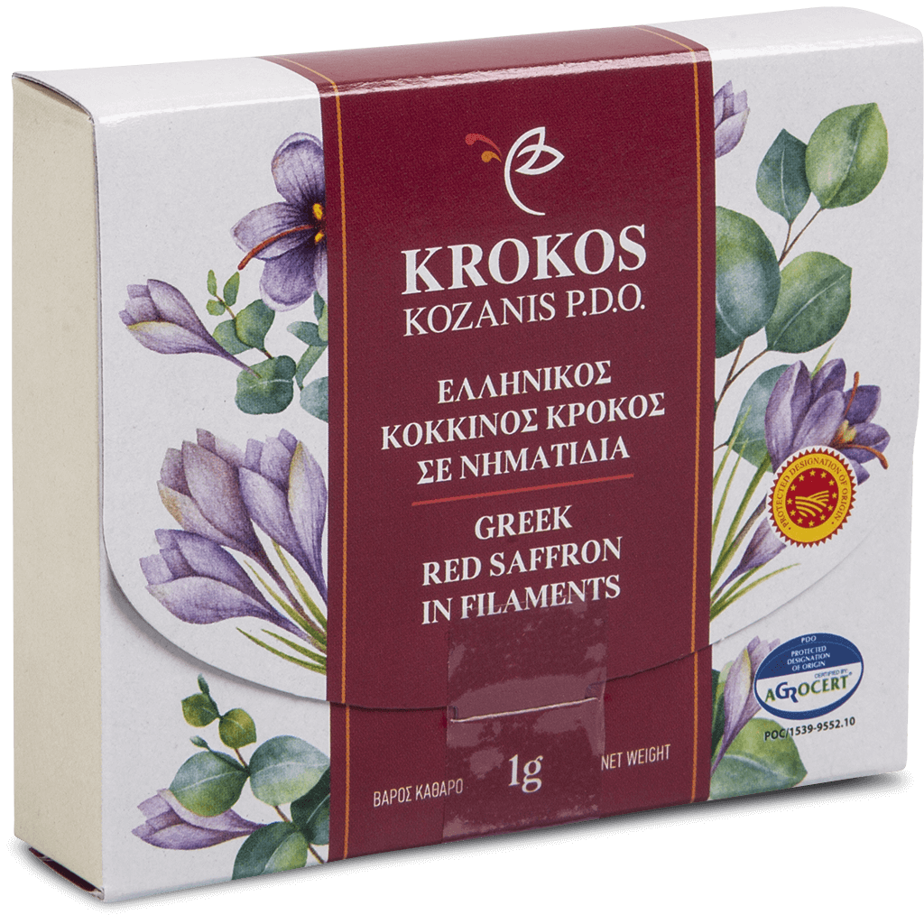 Saffron Greek 1g In Box Krokos – The Cheese Store of Beverly Hills ...