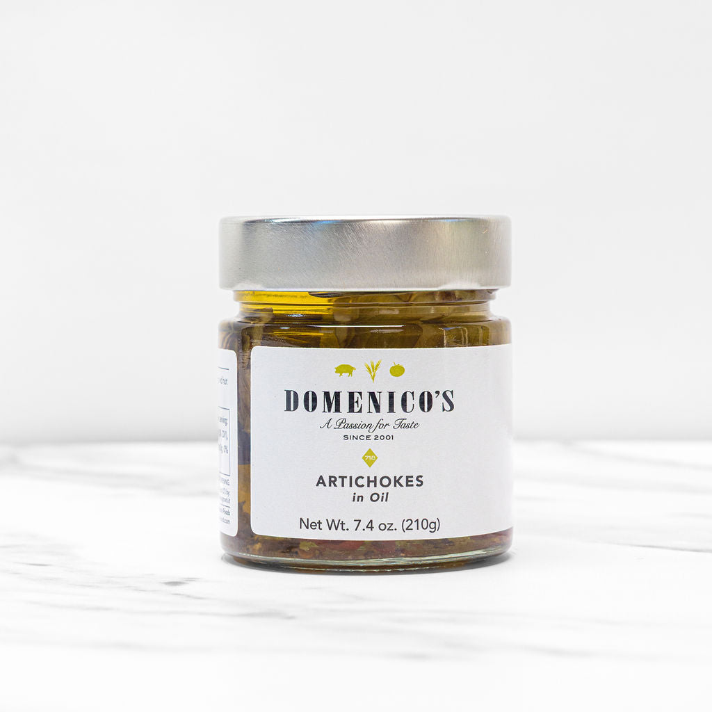 Domenico's Roman Cafona Artichokes in Oil (210g) – The Cheese Store of ...