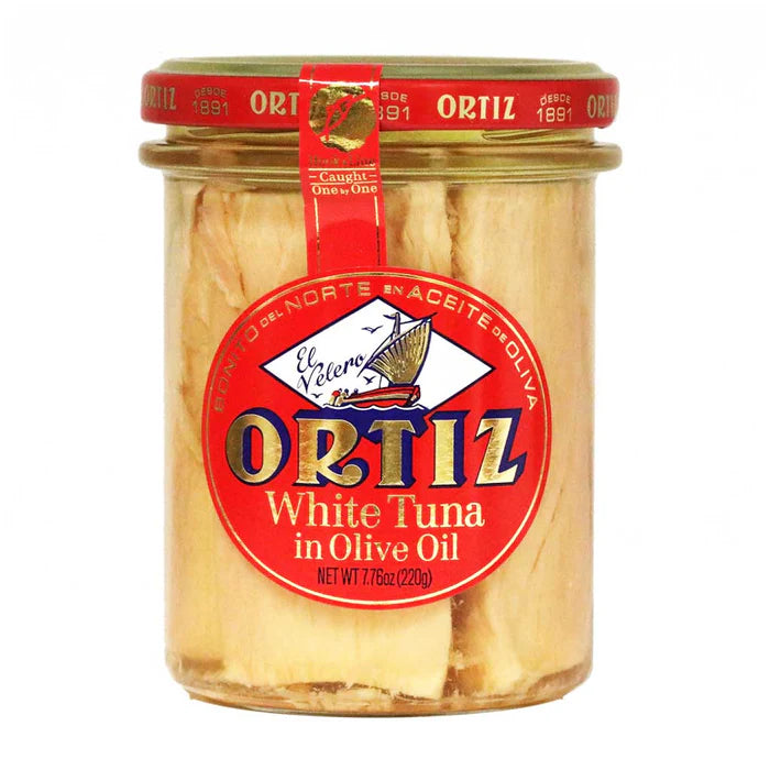 Ortiz White Tuna Jars (220g) – The Cheese Store of Beverly Hills ...